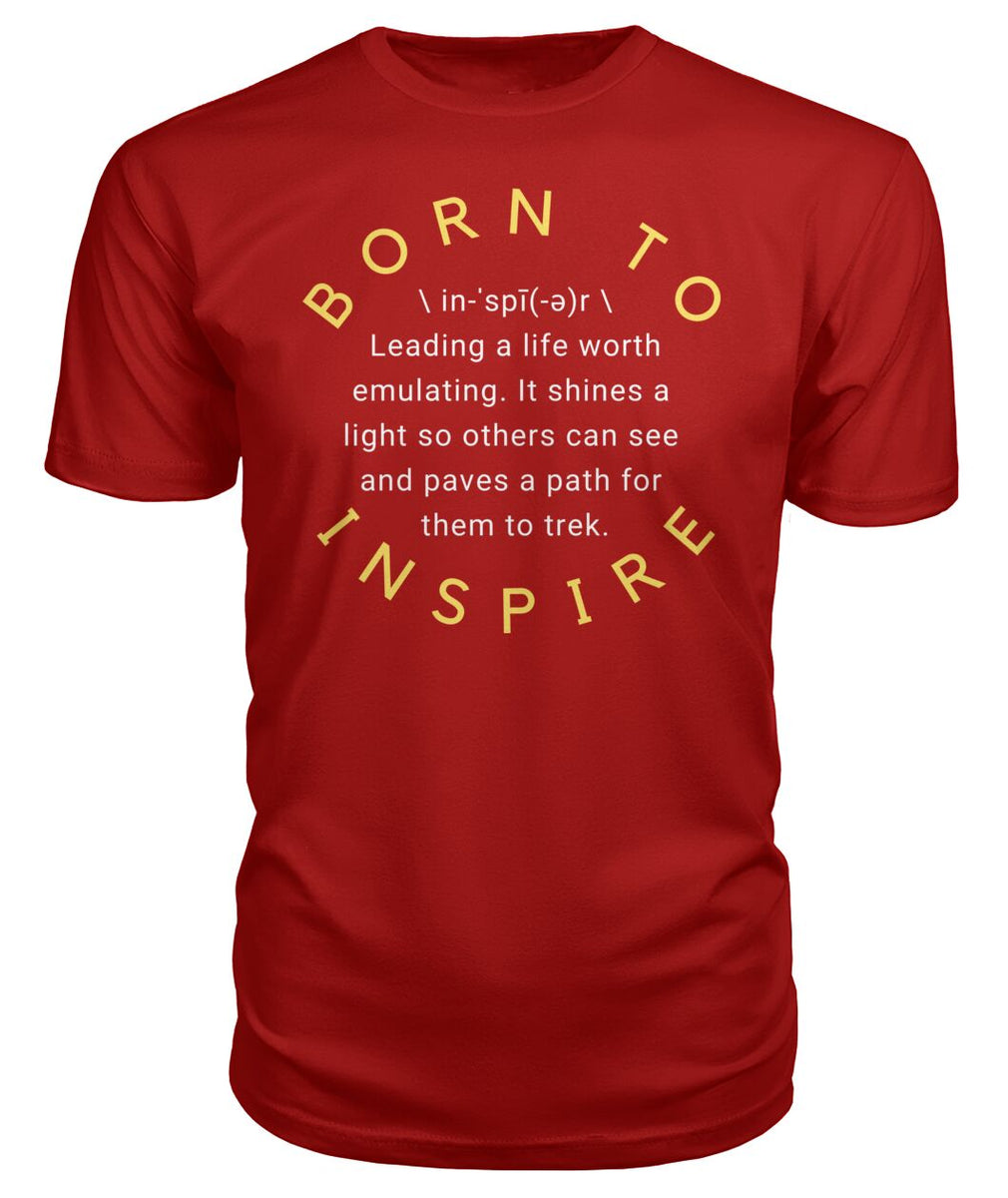 The BORN TO INSPIRE Tee – Oui Inspire Apparel